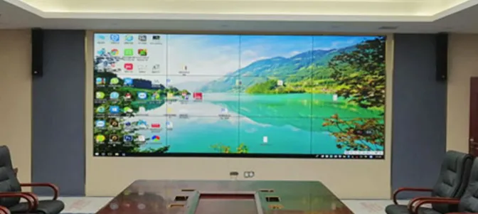 Data monitoring, large-screen visual display system solution